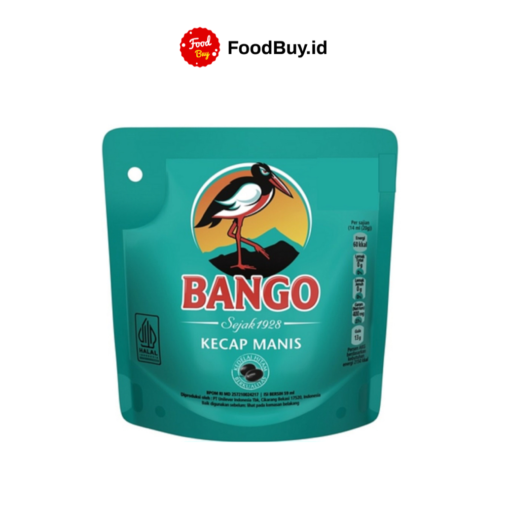 Jual Bango Kecap Manis Pouch 59 ml | Shopee Indonesia
