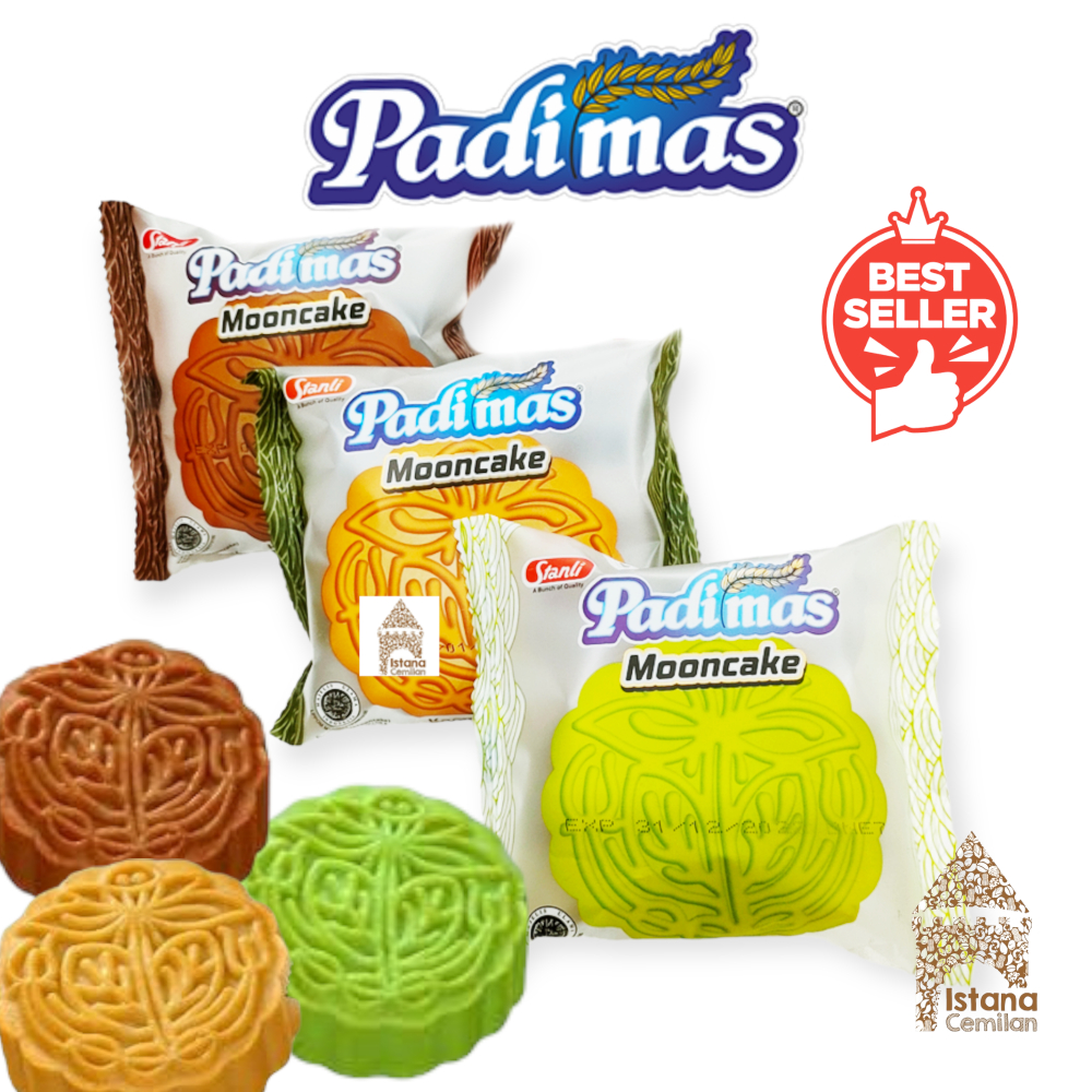Jual Padimas Pia Mooncake Kue Bulan Kacang Cokelat / Hijau / Pandan ...