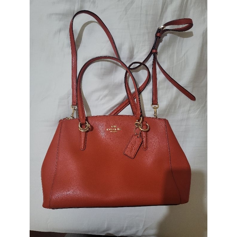 Jual Tas Coach Asli Warna Orange | Shopee Indonesia