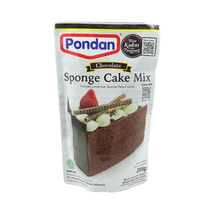 Jual Sponge Cake Premix Pondan Rasa Coklat 200gr | Shopee Indonesia