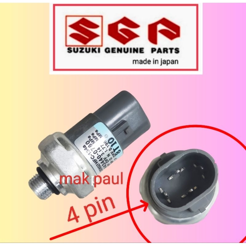 Jual low presure switch LPS AC 4pin suzuki APV AERIO ESCUDO ORIGINAL ...
