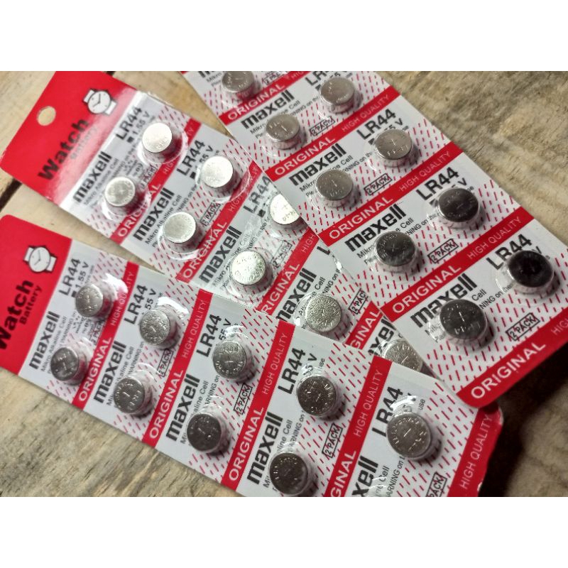 Jual 1 lembar baterai LR44/AG13 isi 10 pcs baterai | Shopee Indonesia