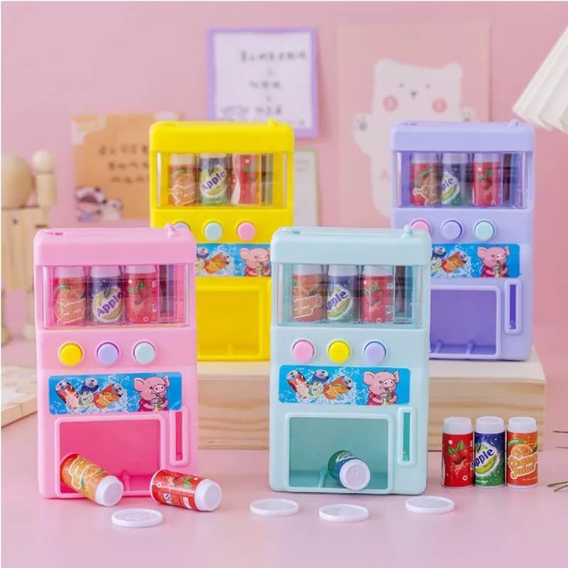 Jual Mainan Anak Mesin Minuman Otomatis Mini / Mainan Mesin Minuman ...