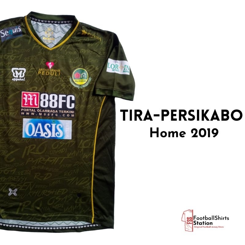 Jual Jersey Tira-Persikabo Home 2019 13x Unbeaten Player Issue Size M ...