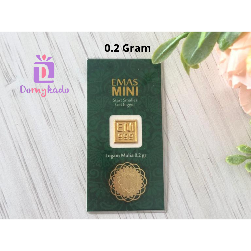 Jual LM EMAS MULIA EMAS MINI 0,2 GRAM - 1 GRAM ASLI BERSERTIFIKAT ...