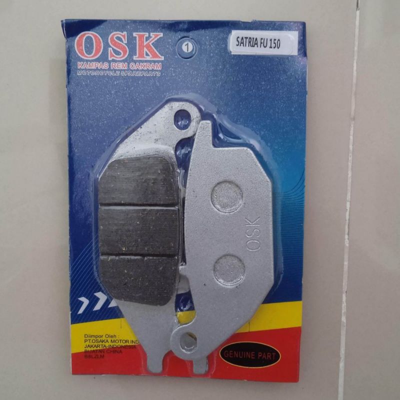 Jual DISPAD KAMPAS REM SATRIA FU BELAKANG DISCPAD SATRIA FU 150 BRAKE PAD SATRIA FU | Shopee ...