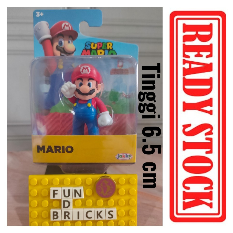 Jual Jakks Super Mario Bros Stand | Shopee Indonesia