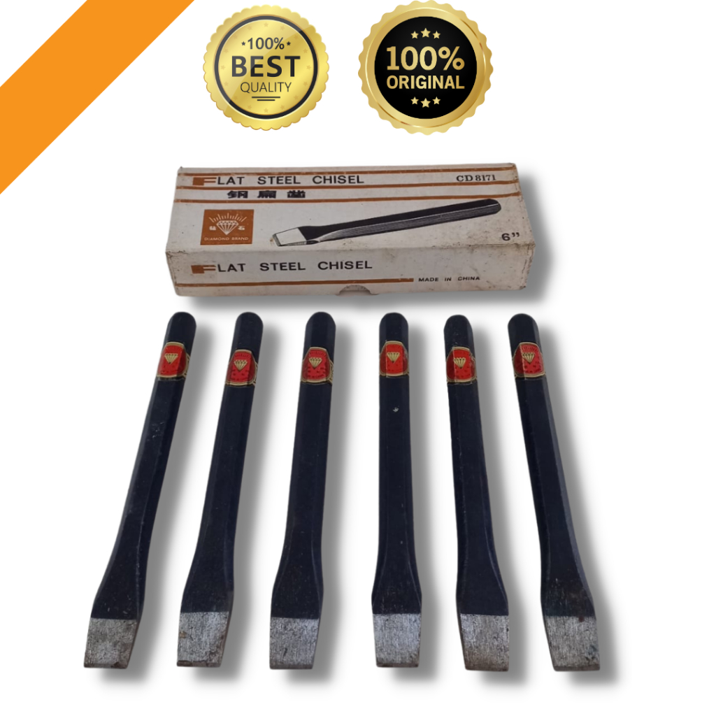 Jual DIAMOND pahat besi/ pahat beton 6 inch asli | Shopee Indonesia