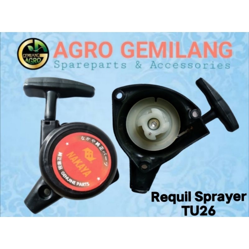 Jual Recoil starter tarikan engkol mesin semprot hama tipe Tu26 3 lubang baud | Shopee Indonesia