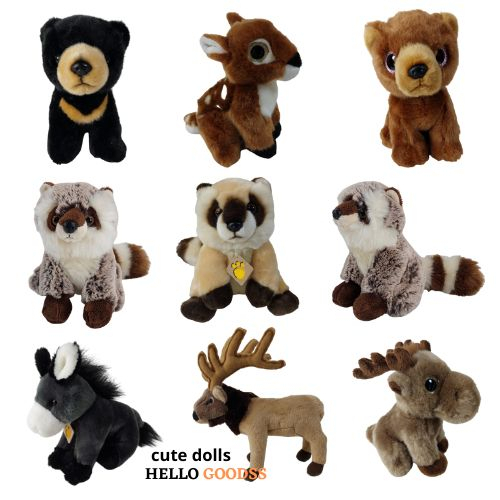 Jual BONEKA ANIMAL PREMIUM RUSA RAKUN/KELEDAI/BERUANG BEAR/RUBAH/KANCIL ...