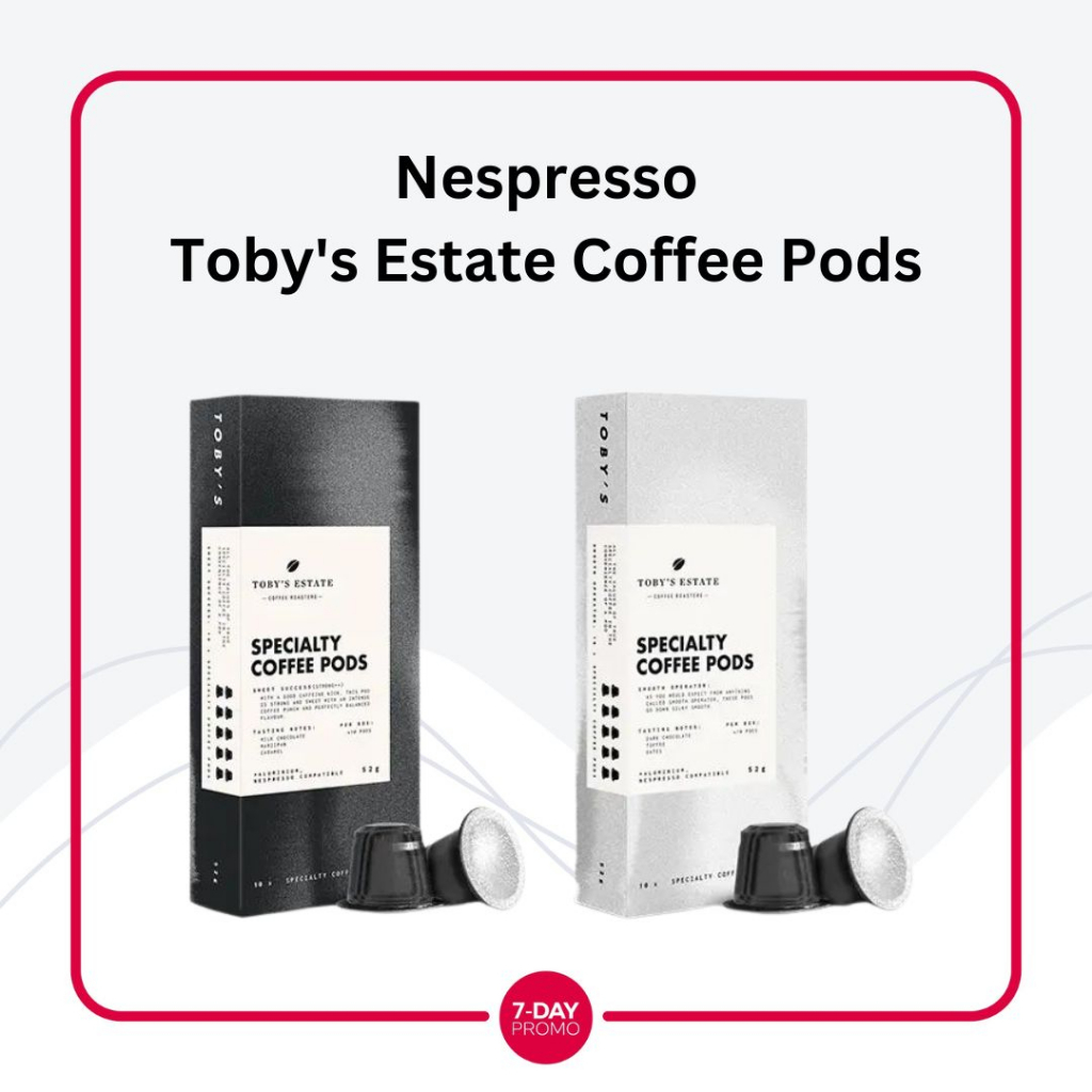 Jual Nespresso Toby's Estate Specialty Coffee Capsules Kopi Kapsul ...