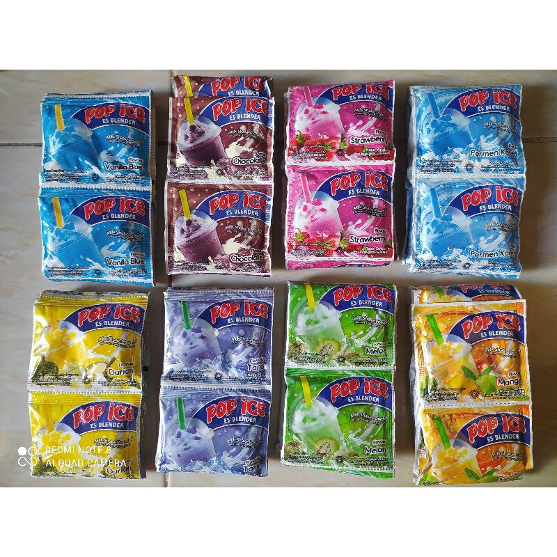 Jual Pop ice 25g, isi 10sachet (random) | Shopee Indonesia
