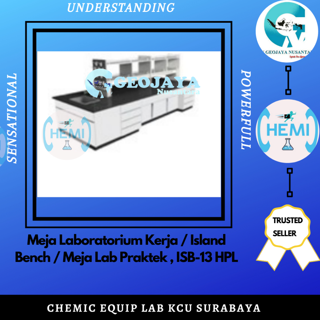 Jual Meja Laboratorium Kerja / Island Bench / Meja Lab Praktek , ISB-13 ...