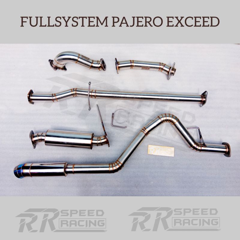Jual KNALPOT MOBIL FULLSYSTEM PAJERO EXCEED DAN PAJERO DAKAR OLD PNP ...