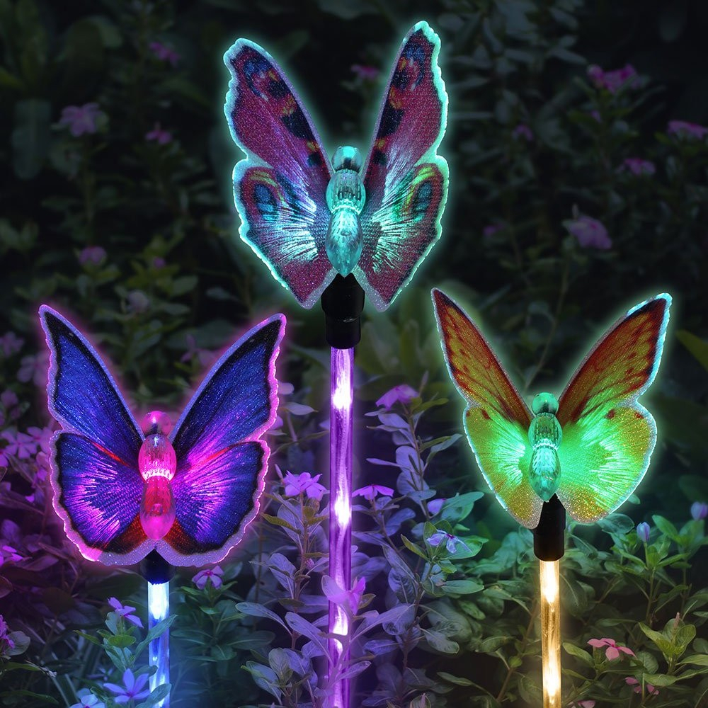 Jual Lampu Solar LED Light Lampu Taman Tenaga Surya Multi Warna Berubah ...