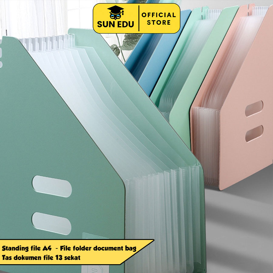 Jual Standing file A4/ File folder document bag/ Tas dokumen file 13 ...