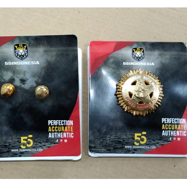 Jual Brevet 55 Indonesia Pin/ Emblem | Shopee Indonesia