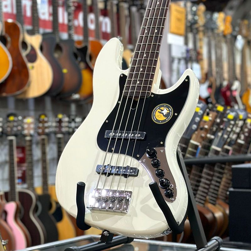Jual Sire V3 2nd Gen Marcus Miller Antique White 5 String - Bass 5 ...