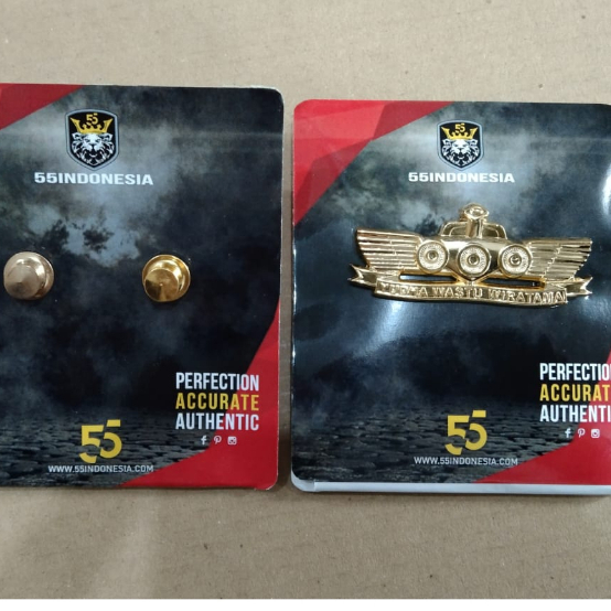 Jual Brevet 55 Indonesia Pin/ Emblem | Shopee Indonesia