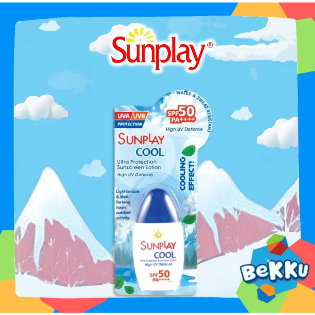 Jual Sunplay Cool Sunscreen Lotion Spf50 30 gr / Sun Play Biru / Sun ...