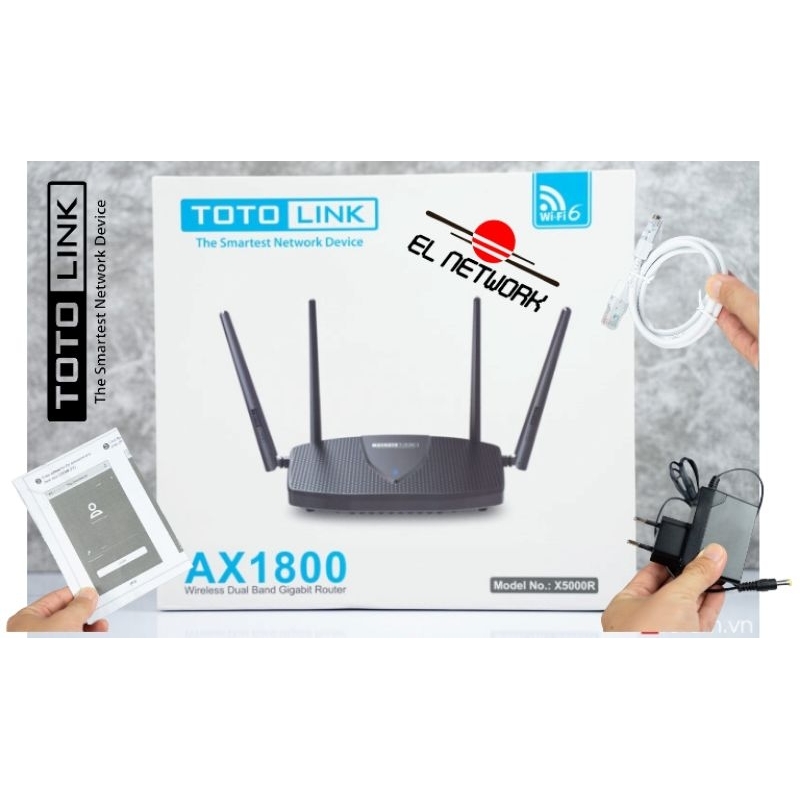 Jual Totolink X5000r Ax1800 Wireless Wifi 6 Ruter Shopee Indonesia