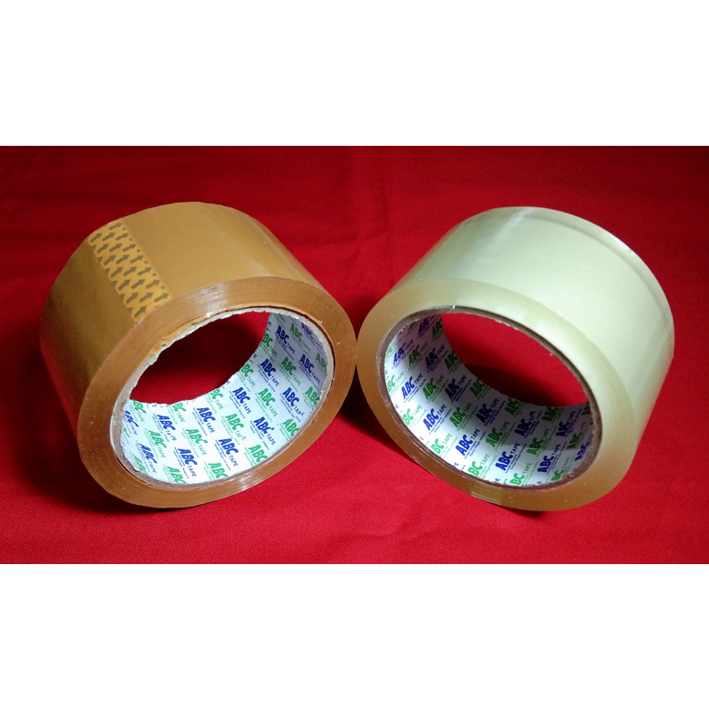 Jual ABC Tape Lakban OPP 48mm x 70Y Coklat / Transparant ( IRRA STORE ...