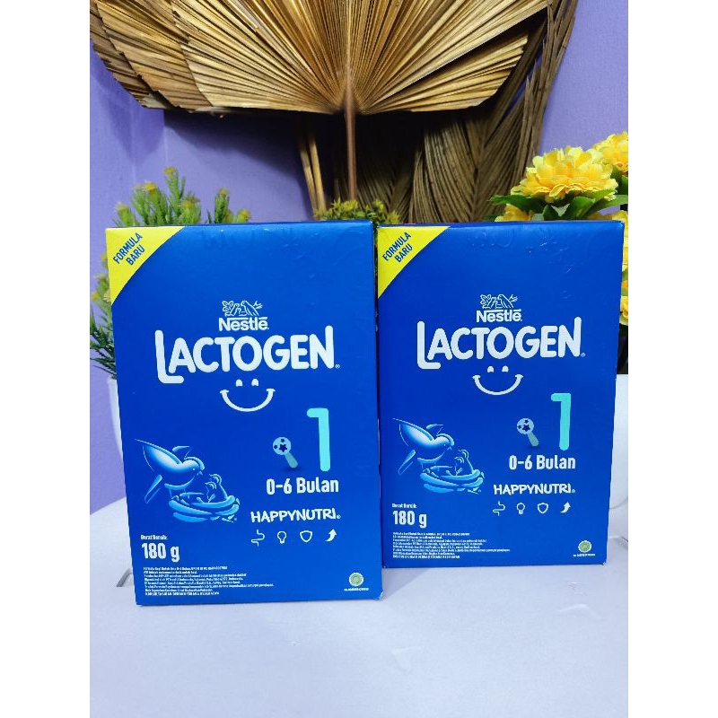 Jual NESTLE Lactogen 1 Susu Formula 0-6 Bulan 180 gram | Shopee Indonesia