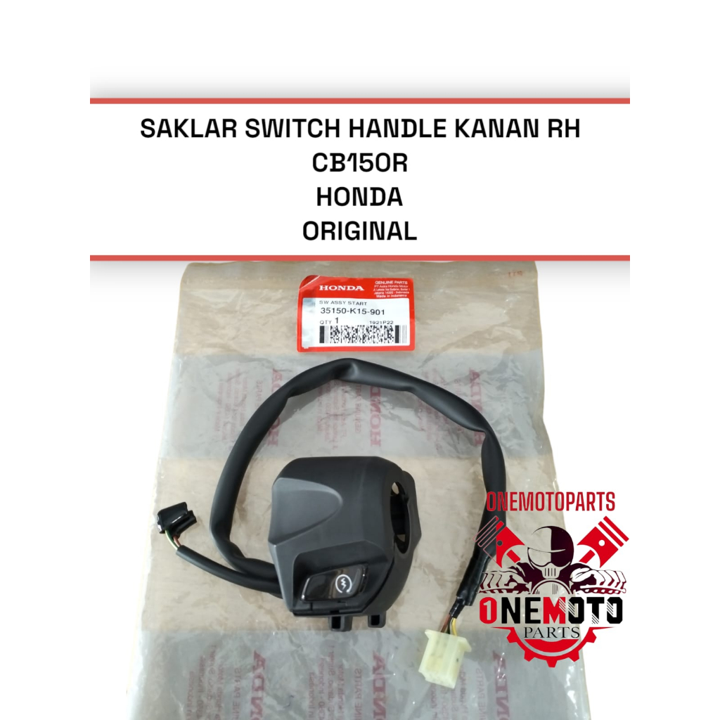 Jual SAKLAR SWITCH HANDLE KANAN RH CB150R HONDA 35150-K15-901 ORIGINAL ...