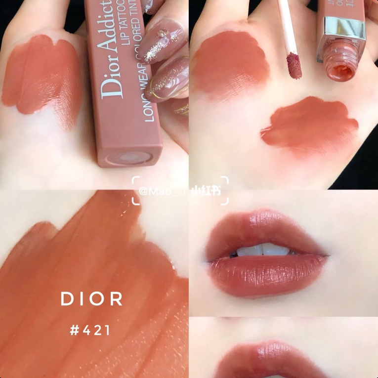 Jual DIOR Addict Lip tint Hydrating no-transfer lip tint 5ml/0.16 oz D.i.o.r Addict Lip Tint New ...