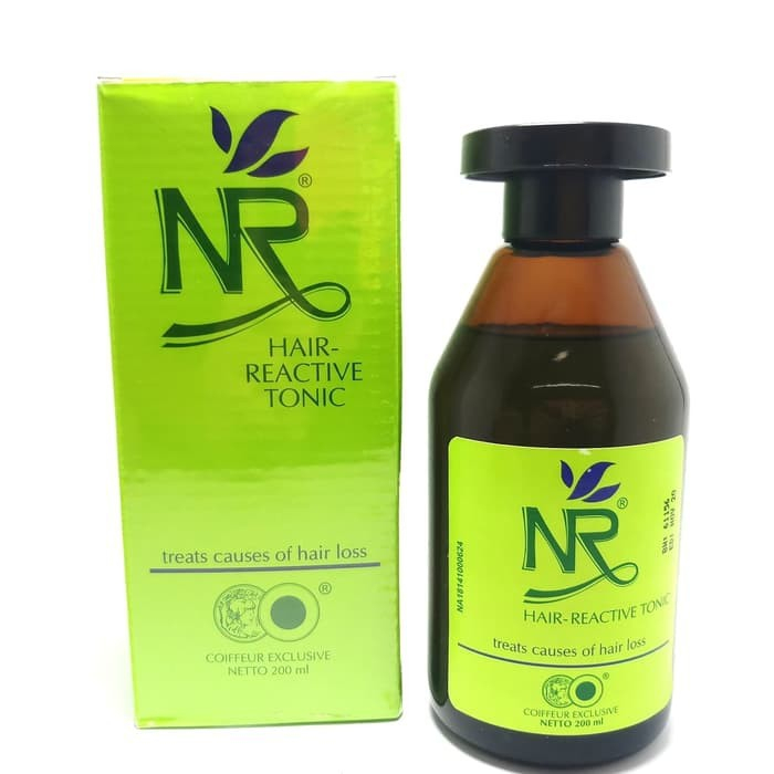 Jual NR Hair Reactive Hair-reactive Tonic 200ml 200 ml (Botol Kaca ...