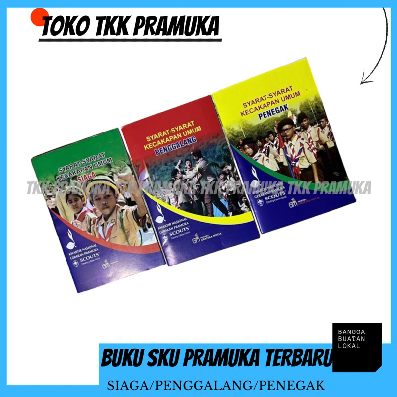 Jual Buku sku pramuka terbaru / buku sku siaga / buku sku penggalang ...