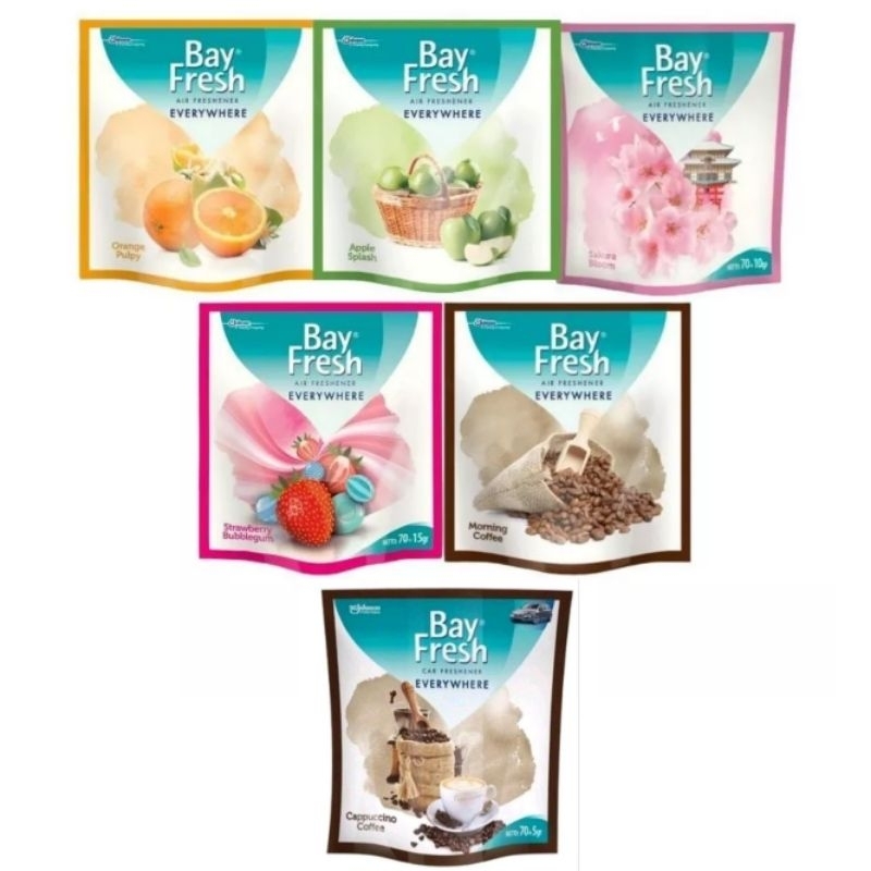 Jual Bay fresh air freshener everywhere 70g+5g | Shopee Indonesia