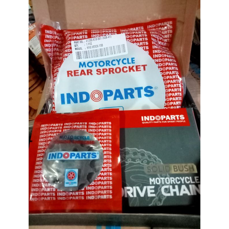 Jual Gear Set / Gear Paket Megapro new Verza 150 Sonic 150 CB150 (K18 ...