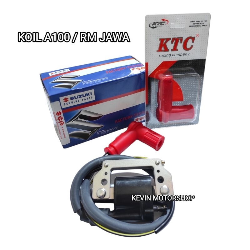 Jual koil suzuki A100 original coil RM jowo universal semua motor karbu ...