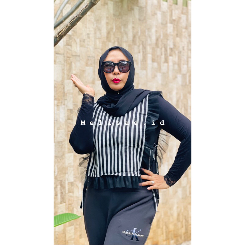 Jual Melisae Vest - Vest Kekinian/Vest Viral/Vest Batik/Vest Gaul/Vest ...