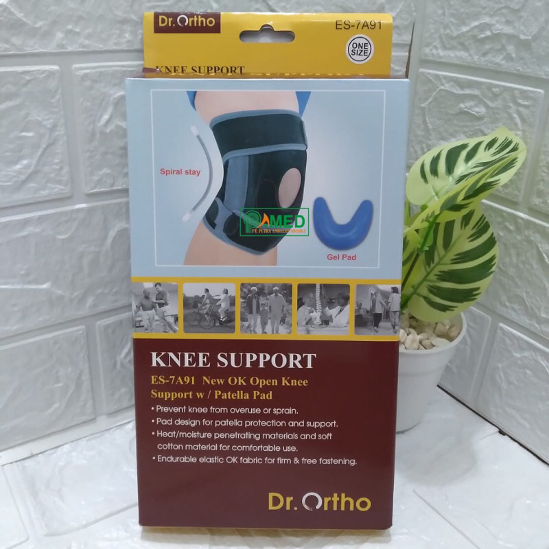 Jual Dr. Ortho Knee Support ES-7A91 | Shopee Indonesia