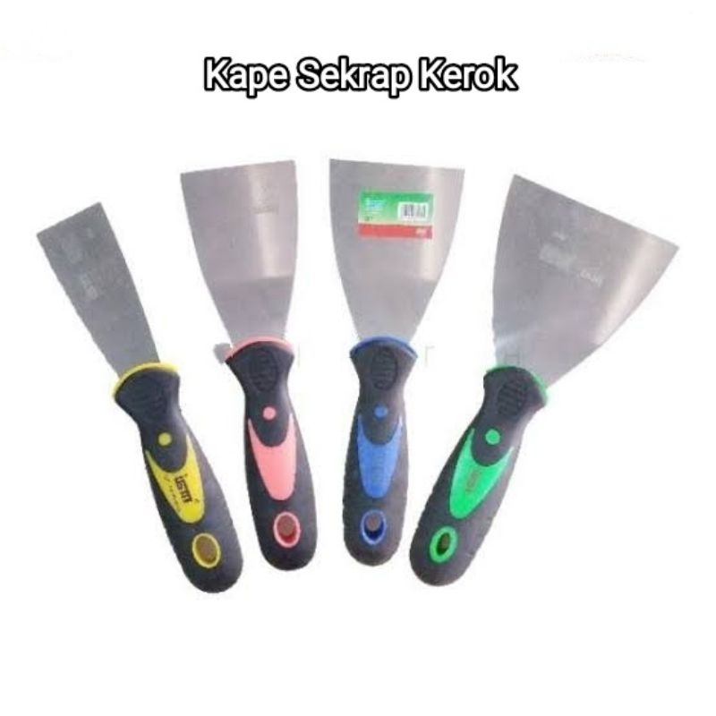 Jual Kape Scraper Gagang Karet Kerok Cat Lama | Shopee Indonesia