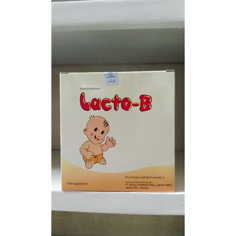 Jual LACTO-B PER BOX 40 SACHET // SUPLEMEN PROBIOTIK MENGATASI DIARE ...