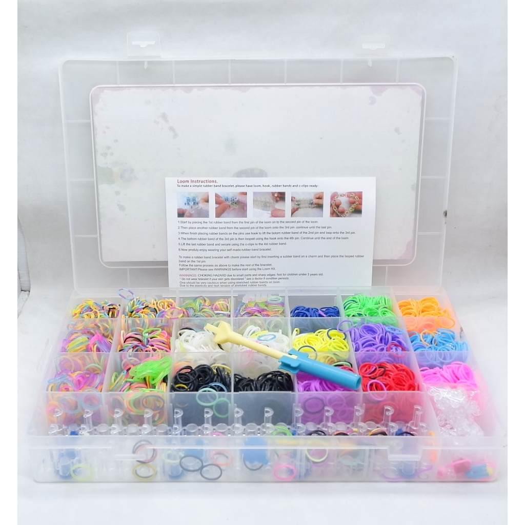 Jual Loom Band kit premium mainan anak gelang karet loomband | Shopee ...