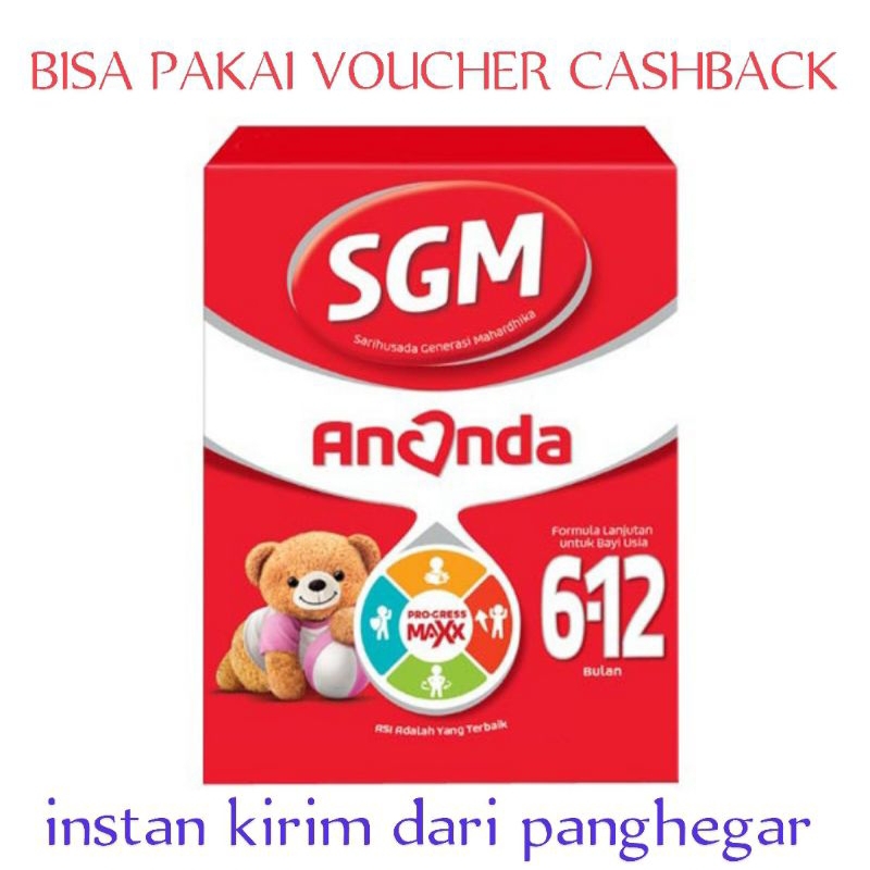 Jual SGM ANANDA 2 bayi usia 6-12 BULAN 1000 GR GRAM | Shopee Indonesia
