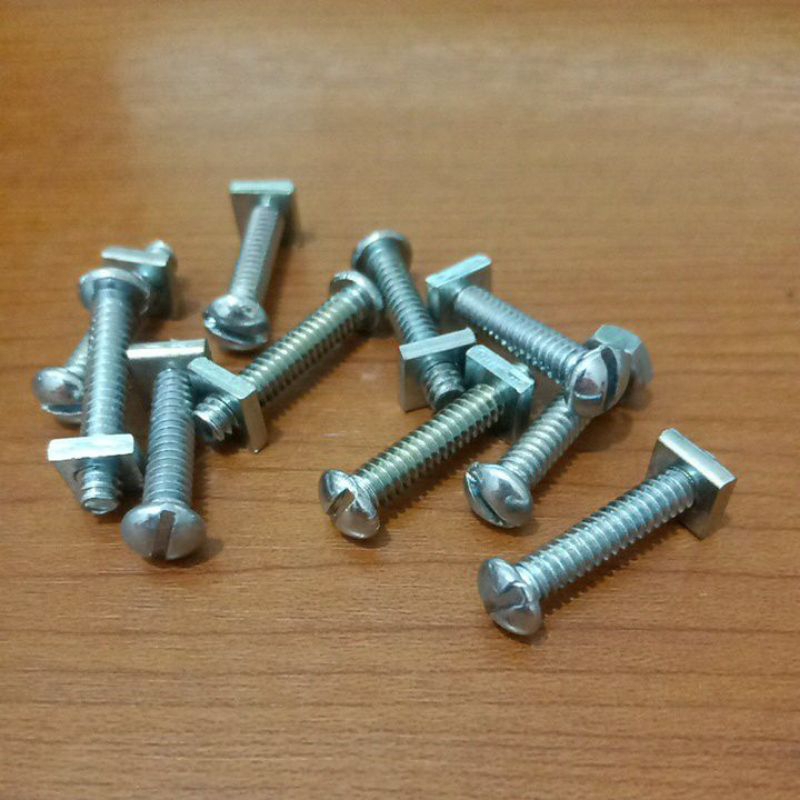 Jual baut mur sepeda 3/16 x 1 inch 12 pcs | Shopee Indonesia