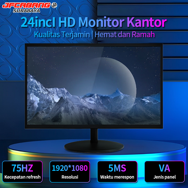 Jual Monitor Kantor HD 17/19/22/24 Inch Professional Thin Gaming ...