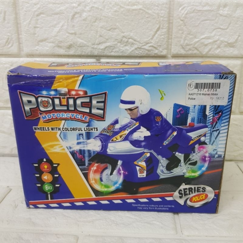 Jual Mainan Motor Polisi 0738 | Shopee Indonesia