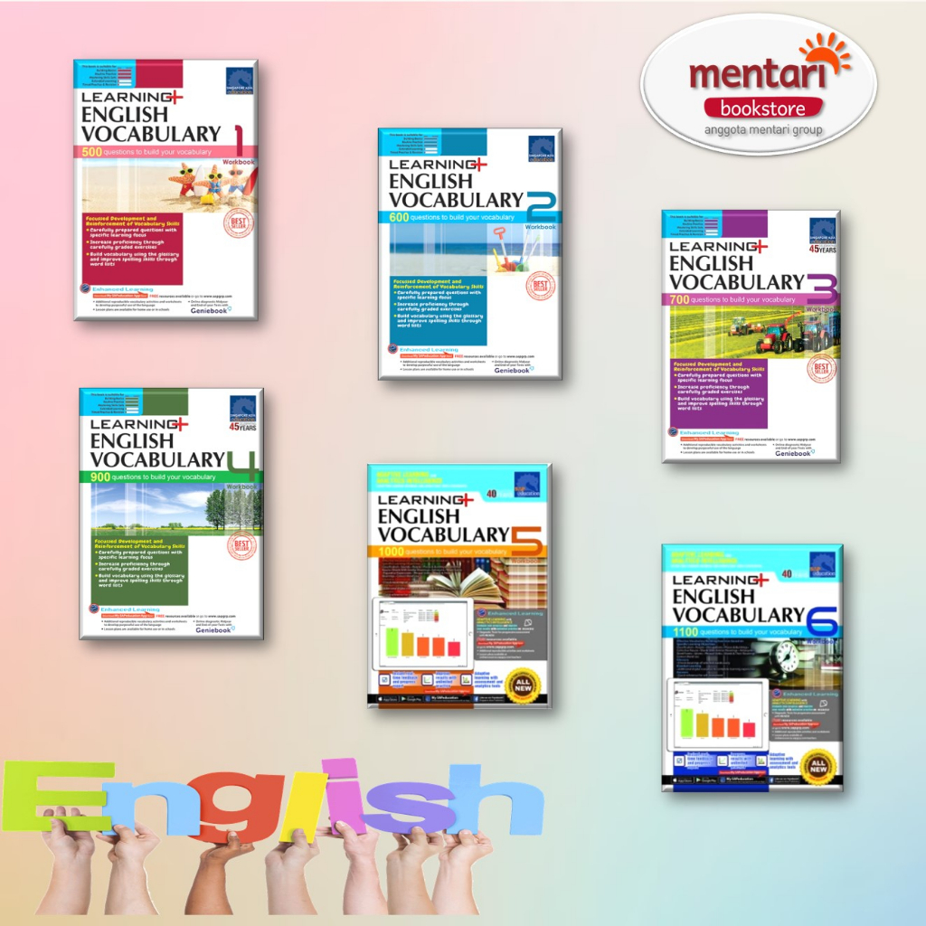 Jual Learning English Vocabulary Workbook- Buku Latihan Bahasa Inggris ...