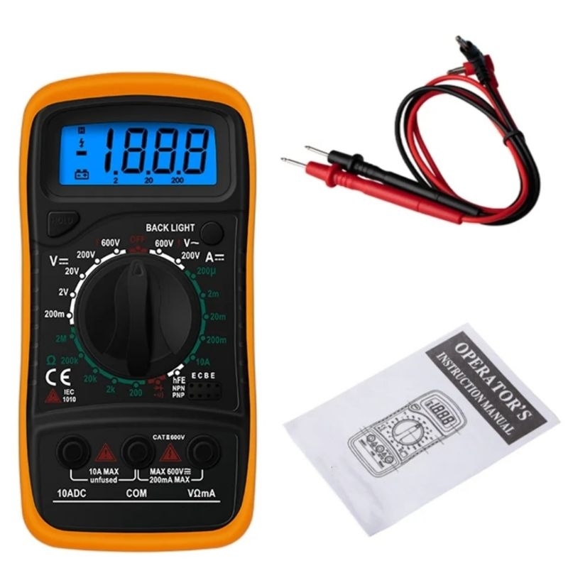 Jual Alat ukur digital instrument parameter listrik hambatan ohm volt ...