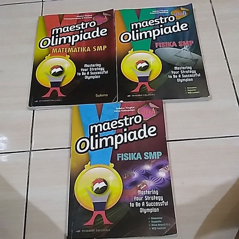 Jual buku maestro olimpiade matematika fisika untuk smp original | Shopee Indonesia