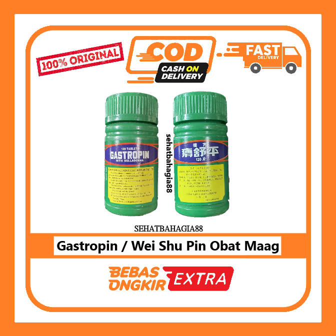 Jual GASTROPIN - WEI SHU PIN - wei su pin ( obat maag & asam lambung ...