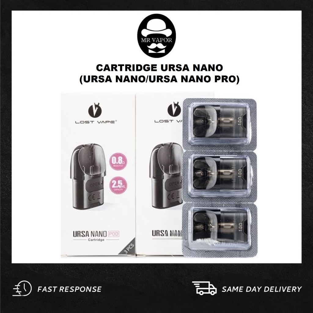 Jual CARTRIDGE URSA NANO ORIGINAL BY LOST VAPE | Shopee Indonesia