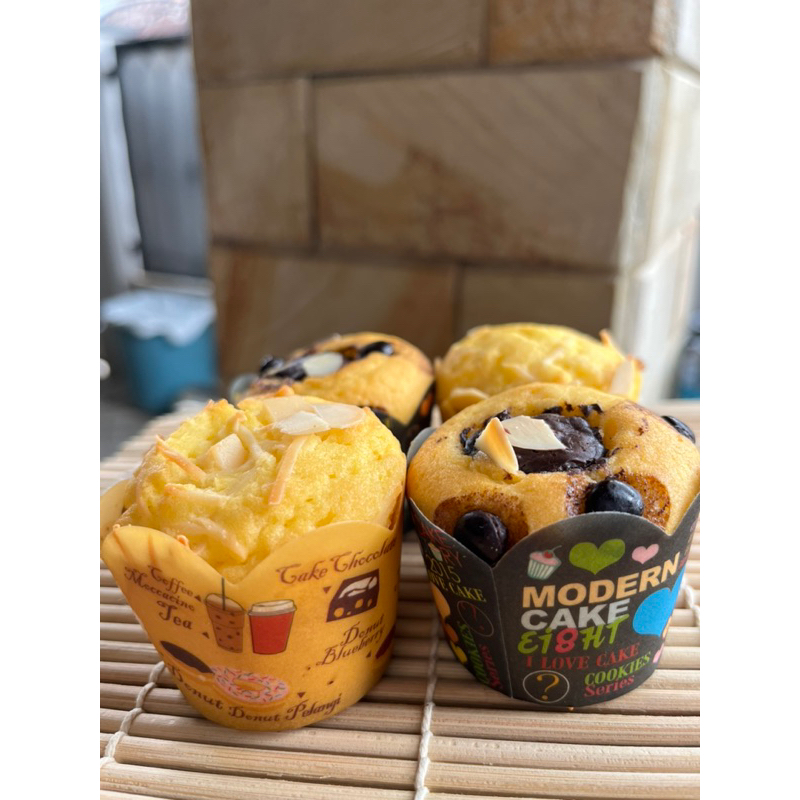 Jual PROMO 6.6 Choco Cheese Muffin | Cupcake Keju Coklat | Jajanan ...