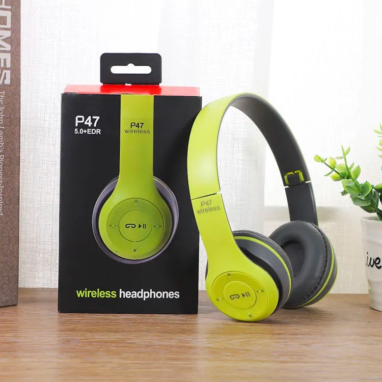 Jual Headset Bluetooth P47 Pro Pure Bass Kualitas Bagus AH063 - XOBOX ...